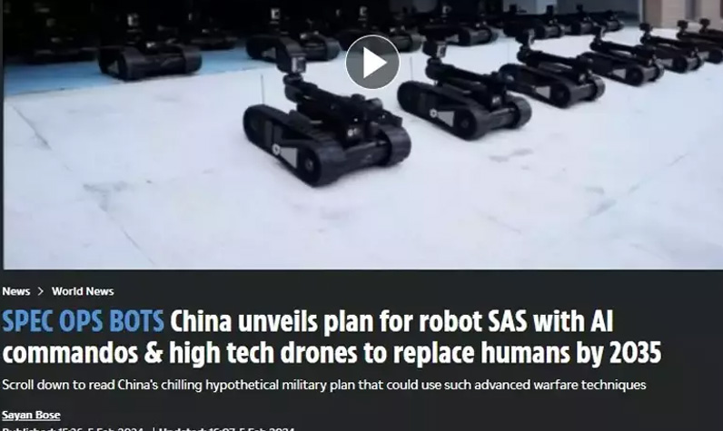 Robot savaşları! Çin 2035 planını açıkladı: İnsanların yerini bu ordu ...