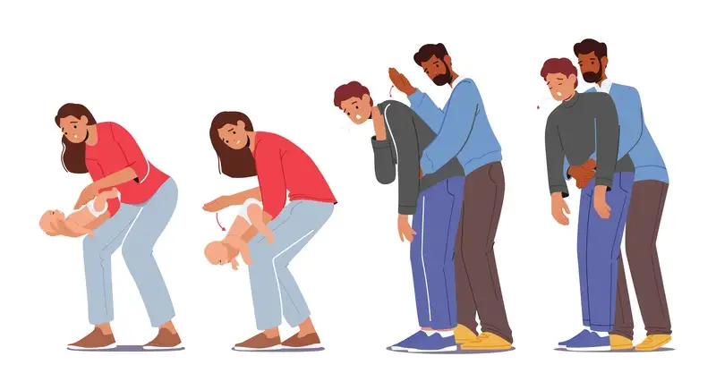 Hayat kurtaran ilk yardım! Heimlich manevrası nedir, nasıl yapılır ...