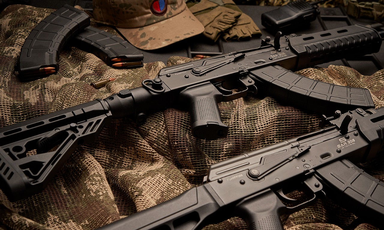 Türk silahları Afrika'da Sudan ordusu SAR 308 saldırı tüfeklerini ...