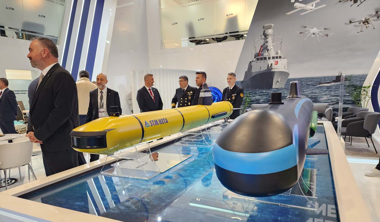 Gizli silah ilk kez ortaya çıktı: İşte insansız denizaltı STM NETA'nın ...