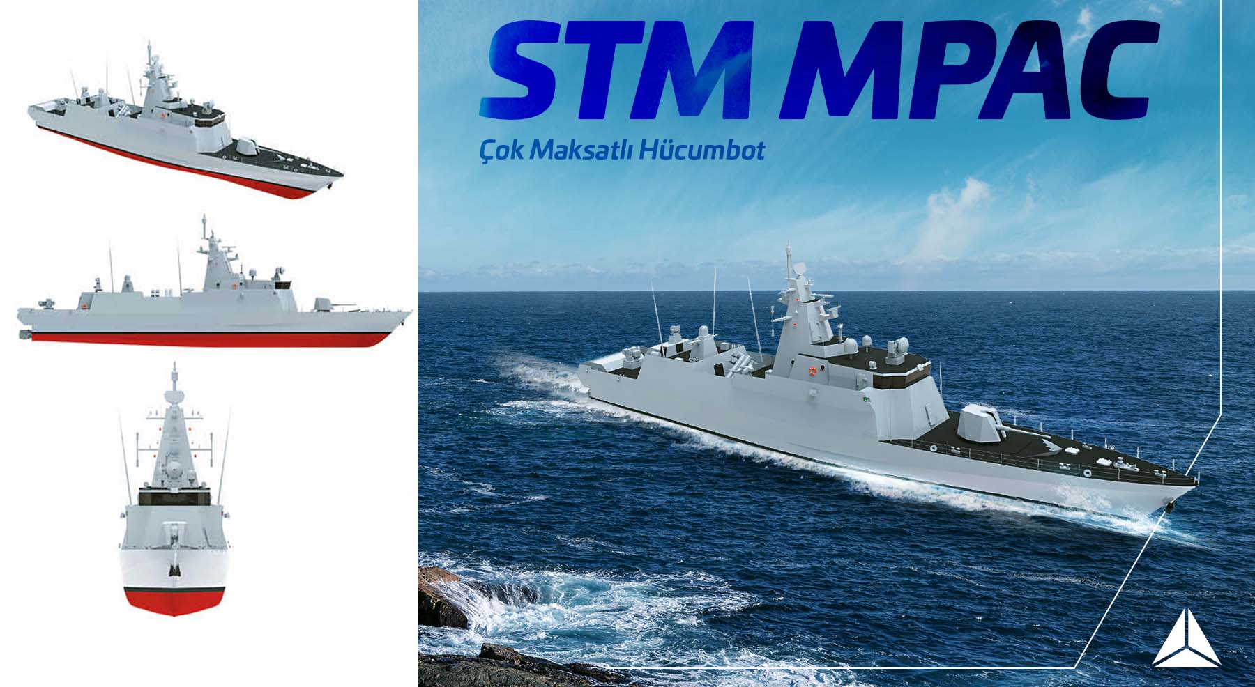 Donanmaya 10 gemi daha: Millî hücumbot STM MPAC'in nihai tasarımı belli ...