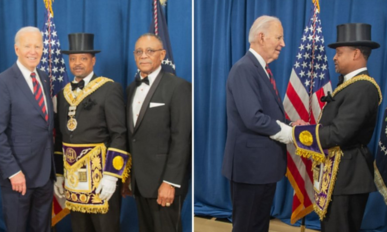 Joe Biden artık bir mason! Devir teslim töreninden bir gün önce ...