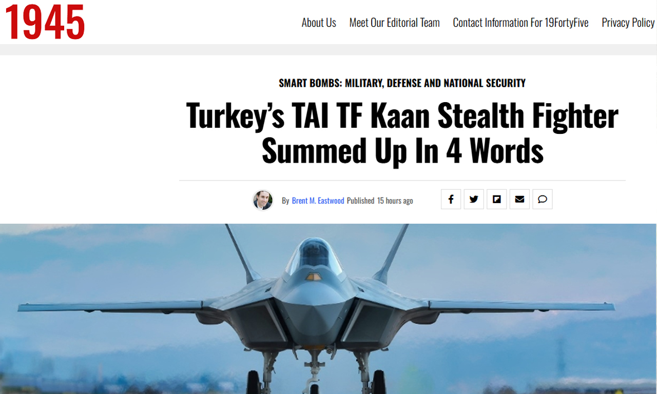 KAAN F-35'e nal toplatacak! Türk jeti F-35 dahil tüm rakiplerini solladı! - TRHaber