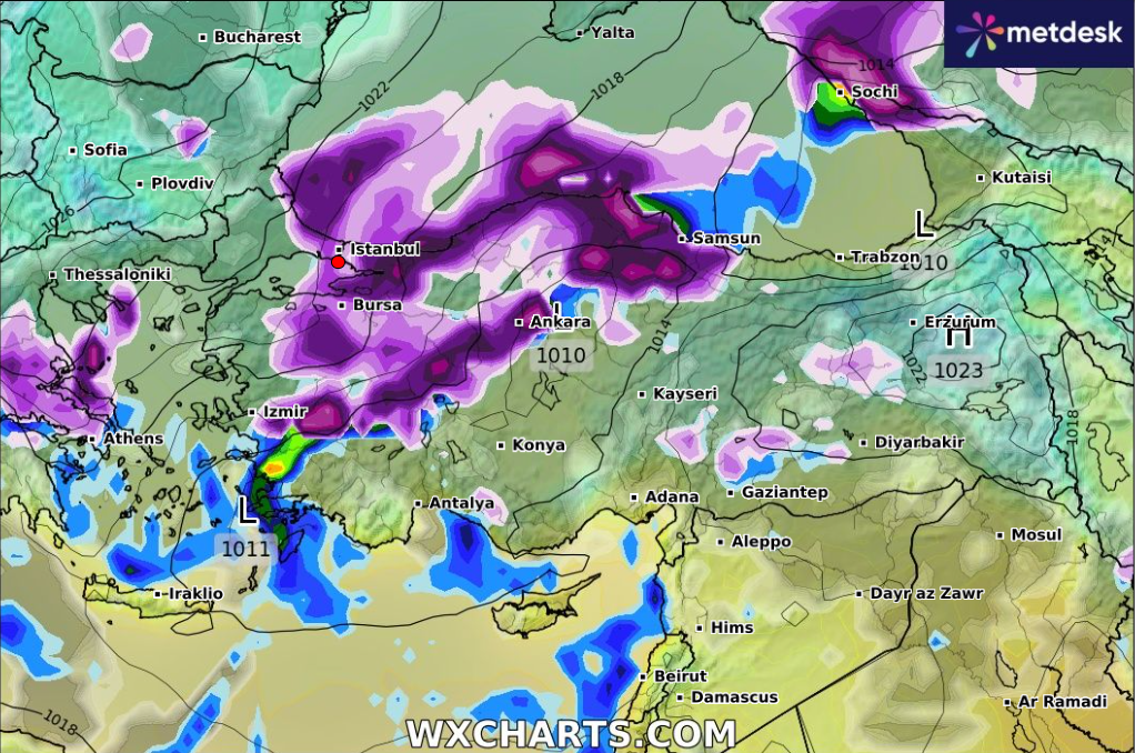 Bu tarihlere dikkat! İstanbul'a kutup soğukları geliyor! Kar yağışı ...