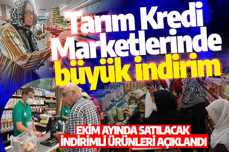 Tarım Kredi Marketlerinde büyük indirim: Fiyatı duyan akın edecek! İşte ... Tarım Kredi Marketlerinde büyük indirim: Fiyatı duyan akın edecek! İşte ...