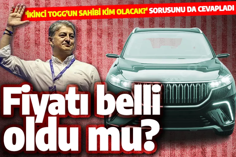 TOGG CEO’su Mehmet Gürcan Karakaş'tan 'fiyat ne kadar olacak' sorusuna ...