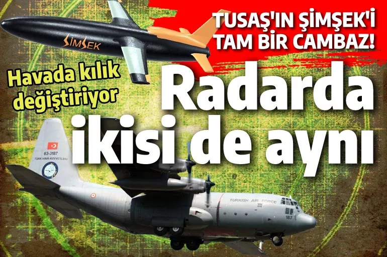 Düşman radarlarının kimyası bozulacak: Hedef uçak ŞİMŞEK kendini bir F ...