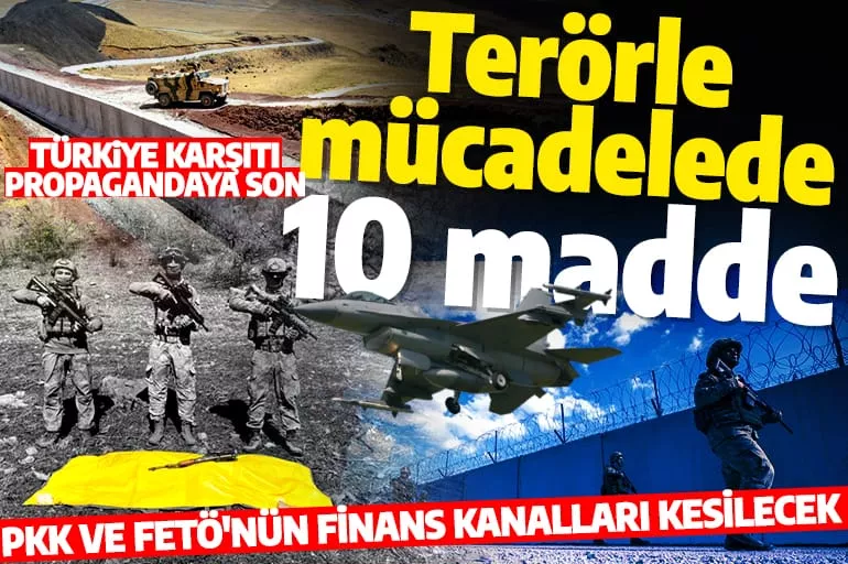 AK Parti'den terörle mücadelede 100 maddelik yol haritası: PKK ve FETÖ'nün finans kanalları ...