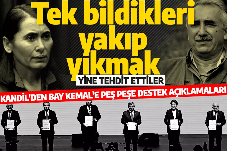 Kandil'den 7'li koalisyona tam gaz destek! Murat Karayılan ve Helin ...
