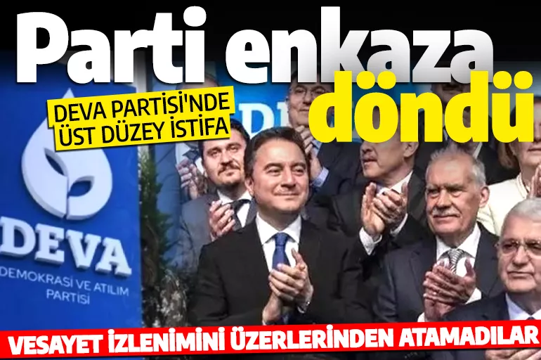 DEVA Partisi'nde üst düzey istifa: Parti enkaza döndü! - TRHaber