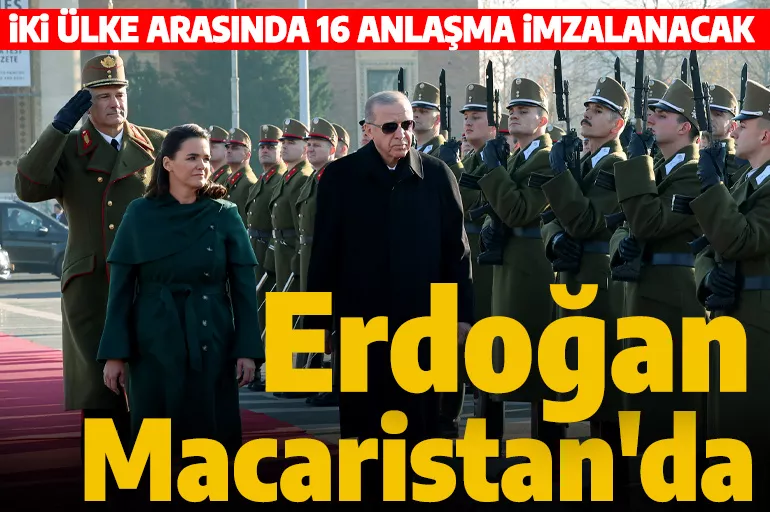 Cumhurbaşkanı Erdoğan Macaristan'a gitti! İki ülke arasında 16 anlaşma ... Cumhurbaşkanı Erdoğan Macaristan'a gitti! İki ülke arasında 16 anlaşma ...
