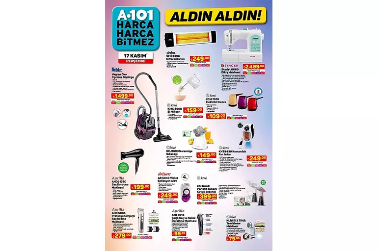 A101 dev indirimlerin bulunduğu aktüel kataloğunu yayımladı! - TRHaber