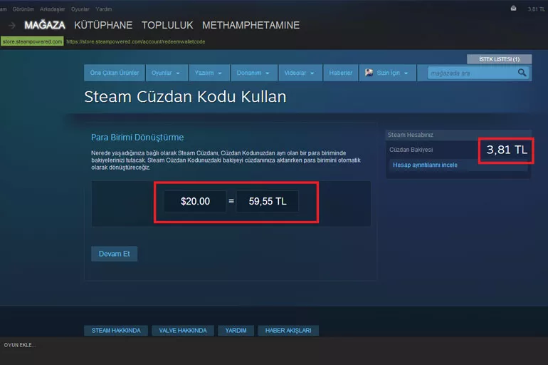 Steam hediye kartları, cüzdan kodu nasıl alınır, kullanılır? Steam cüzdan kodu al! - TRHaber