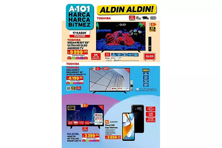 A101 dev indirimlerin bulunduğu aktüel kataloğunu yayımladı! - TRHaber