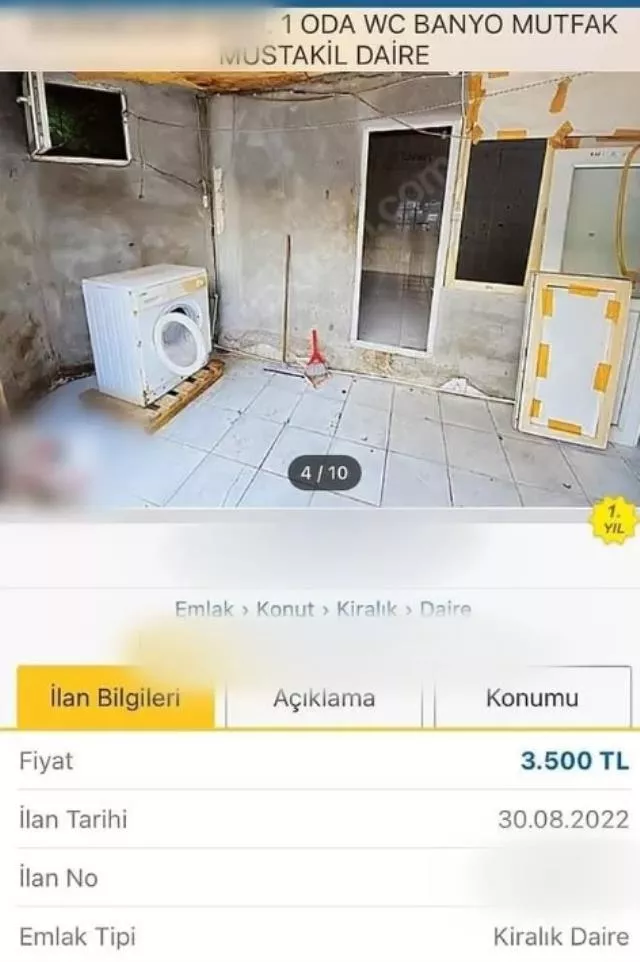 İstanbul'da 3.500 liralık kiralık ev, görenleri şoke etti: Evin ...
