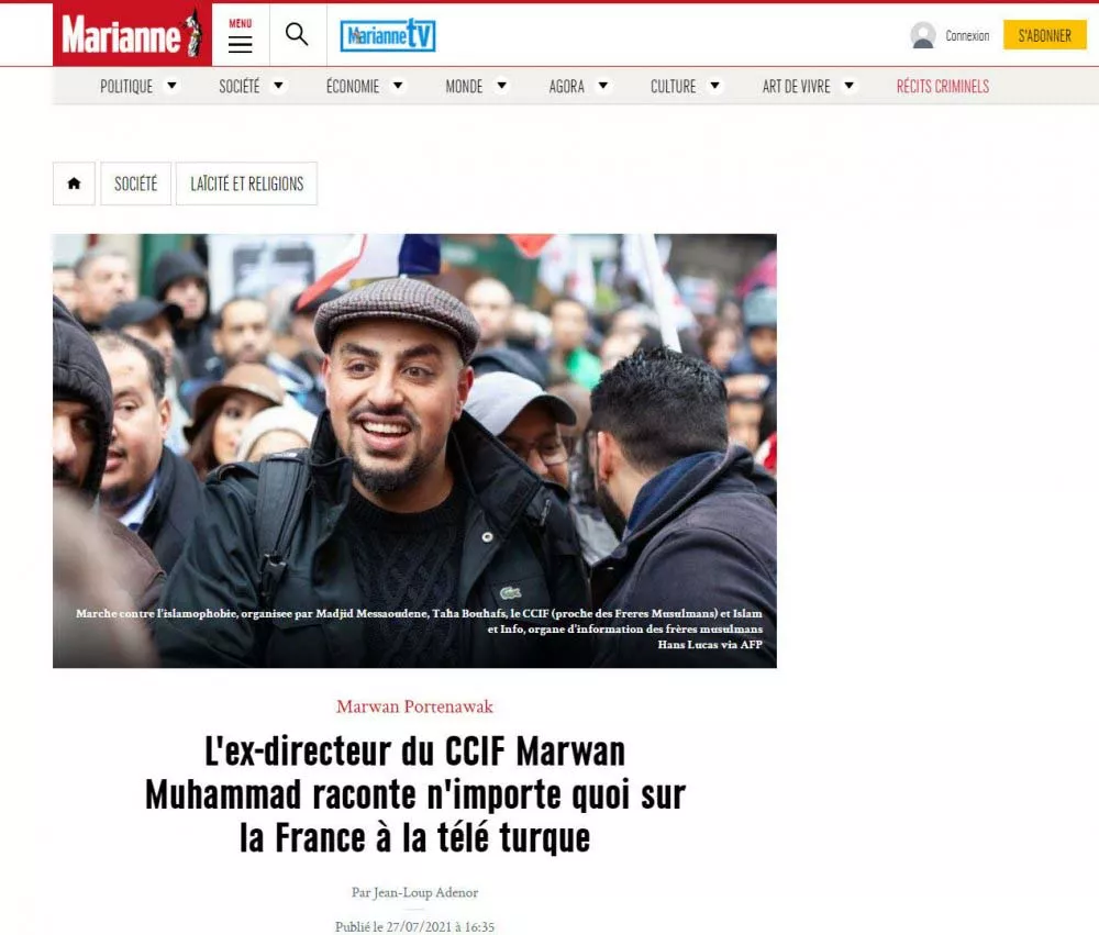 Marwan Muhammad TRT'ye röportaj verdiği için hedef oldu - TRHaber