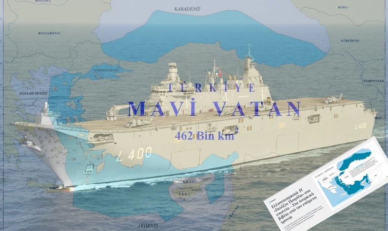 Müfredata giren "Mavi Vatan" komşuyu tedirgin etti: Türk gencine gök ve ...