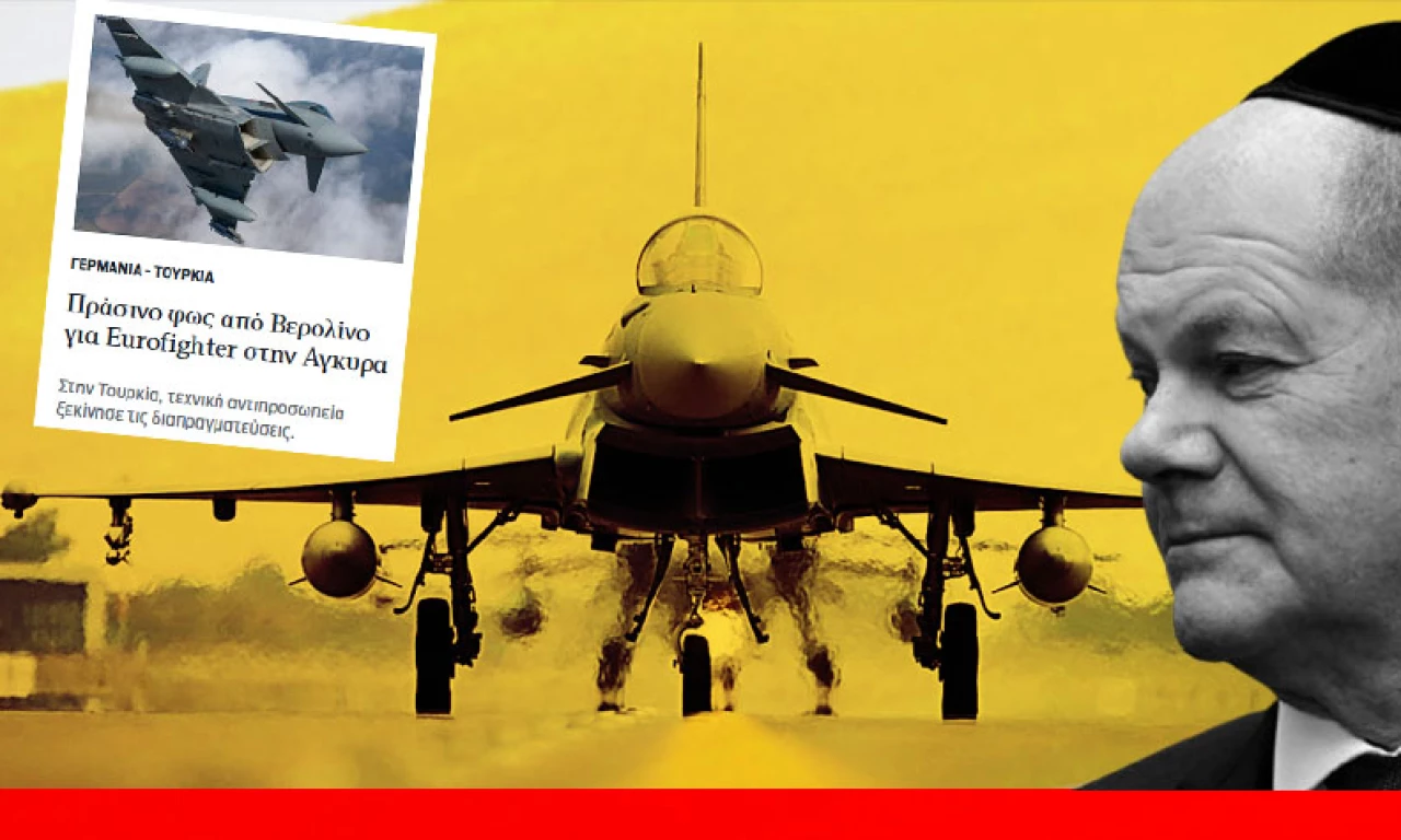 Yunan basını açıkladı: Berlin, Eurofighter için şantaja devam edecek ...