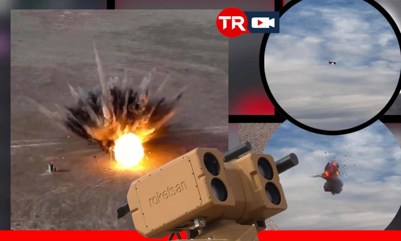 ALKA lazer silahının menzili güven veriyor: FPV dron, mini İHA, el ...