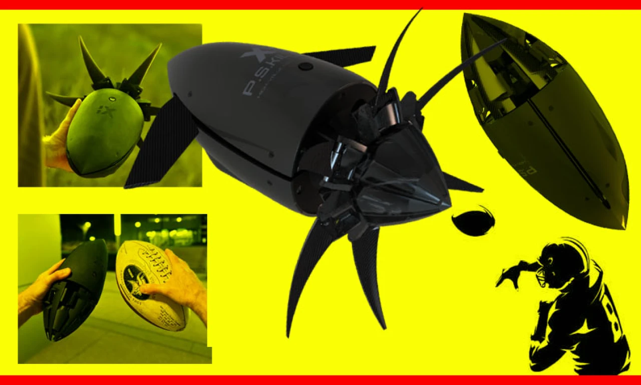 Elle fırlatılan bombalı dron kanatlarını açıp motor çalıştırıyor: PSK ...