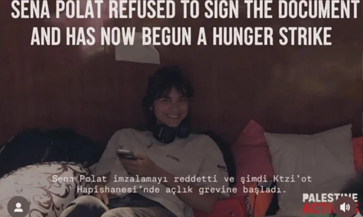 Deport belgesini imzalamadığı için İsrail serbest bırakmadı! Sumut ...