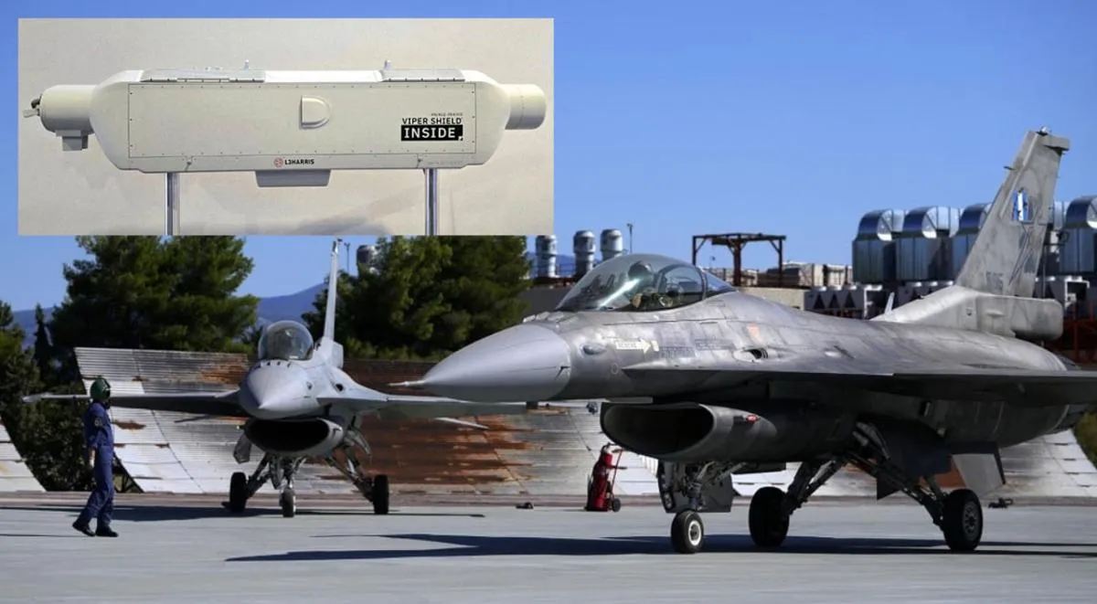 Amerikan şirketi, Yunan F-16'larına en yeni elektronik harp süitini ...