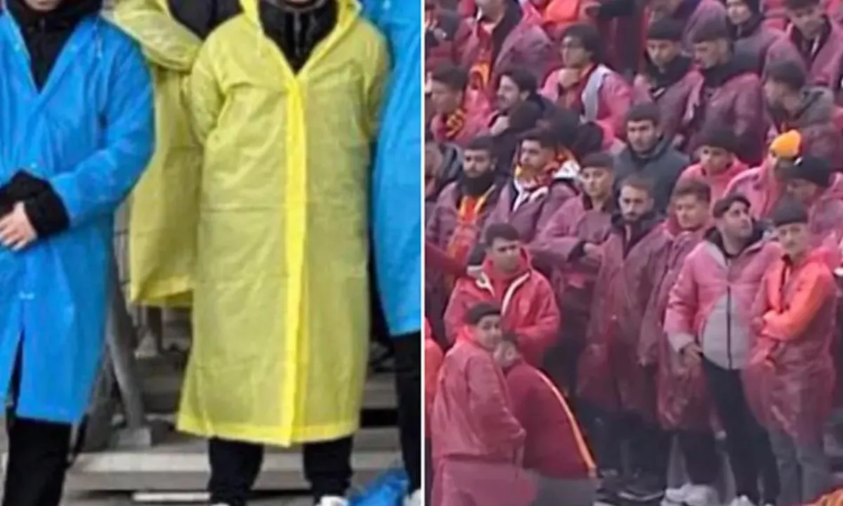 Fenerbahçe en pahalısını seçmiş! Derbiye damga vuran yağmurlukların ...